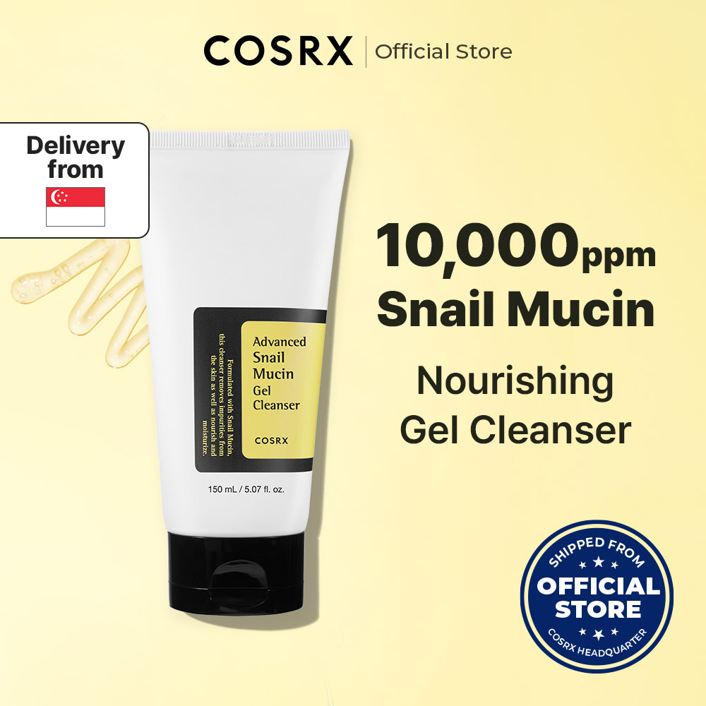 [COSRX OFFICIAL] Advanced Snail Mucin Gel Cleanser 150ml, Snail ...