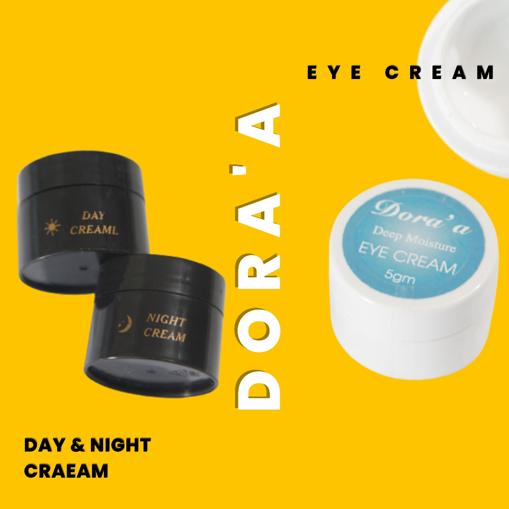 Dora'a Day & Night Cream Skin Care Cream & Dora'a Eye Cream 【SG Ready ...