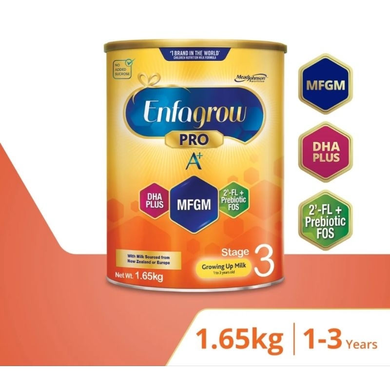 (Bundle of 2) Enfagrow Stage 3 (1.65kg) Singapore Source | Shopee Singapore