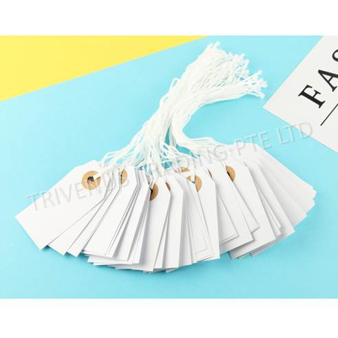 100pcs/50 Kraft Paper Shipping Tags Wedding Scallop Label Blank Luggage ...