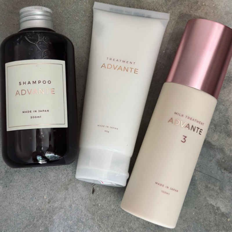 Advante Bundle SHAMPOO DUO 200ML TREATMENT DUO 100G MILK DUO ...