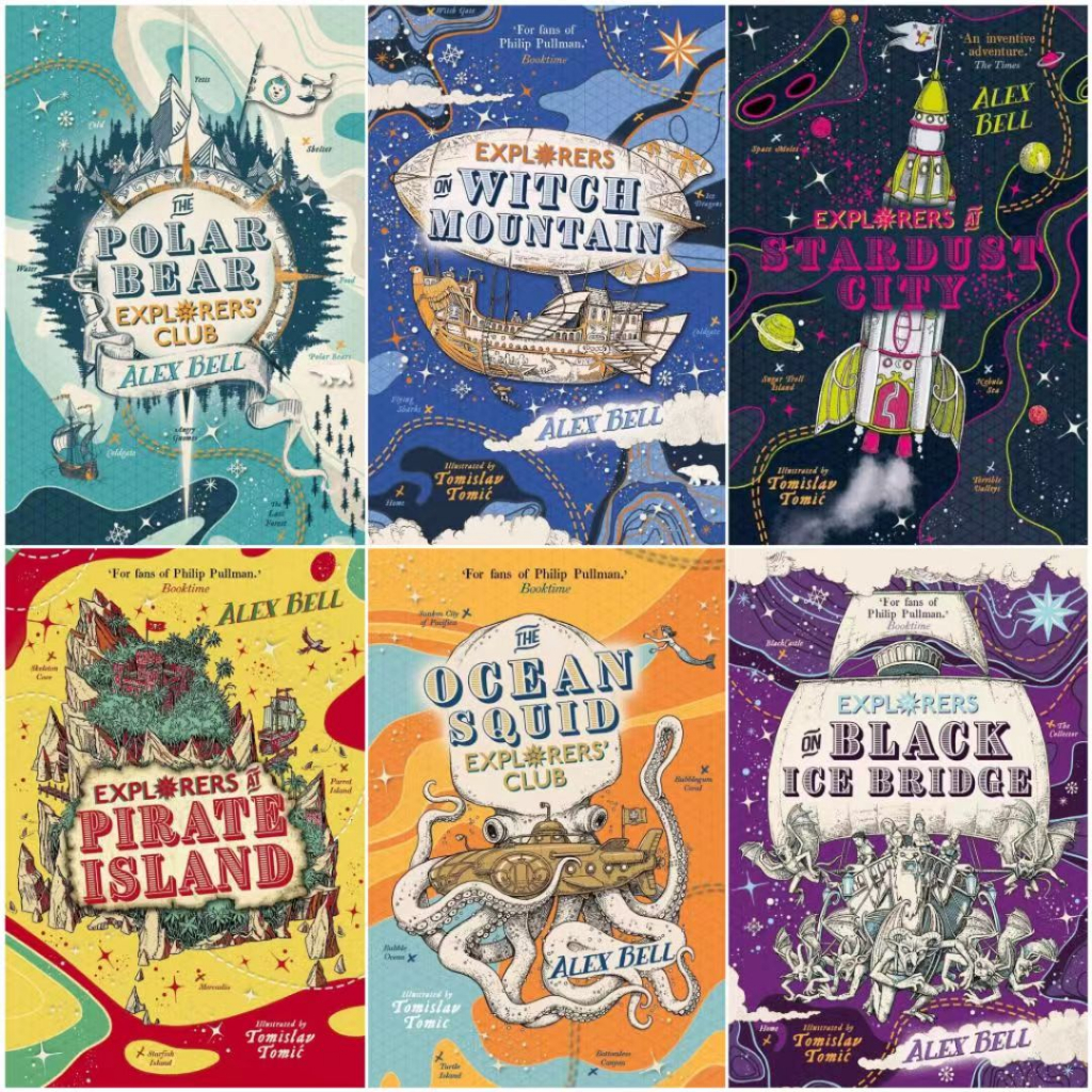 The Polar Bear Explorers' Club Series - Alex Bell（6 Books） | Shopee ...