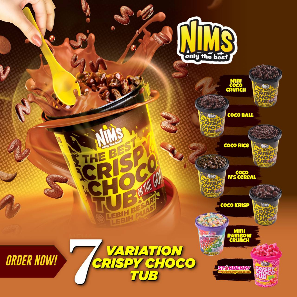 Nims Crispy Choco Tub 250G | Shopee Singapore