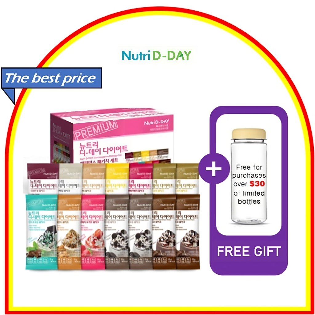 [Nutri D-day]*Free Water Bottle* Diet Shake 7/14/28 Days Package(BUY ...