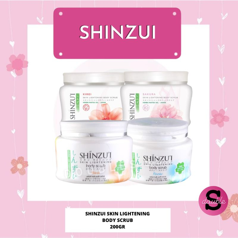 SHINZUI Skin Lightening Body Scrub 200g | Shopee Singapore