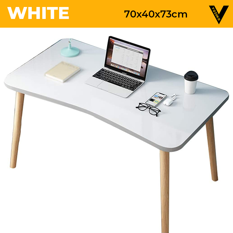[SG SELLER] reading study table made of wooden computer table laptop ...