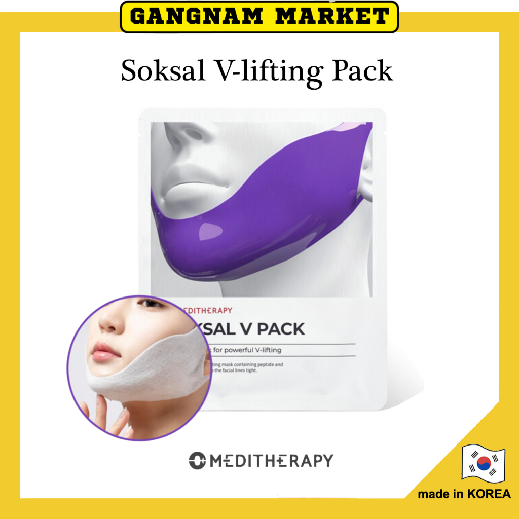 [MEDITHERAPY] Soksal Powerful V-lifting Pack 5ea / Anti-aging Korea ...