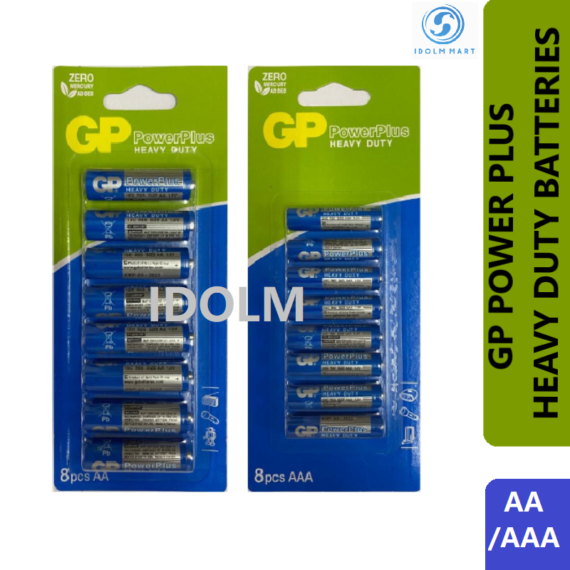 GP Batteries AA / AAA 8 Pcs | Shopee Singapore