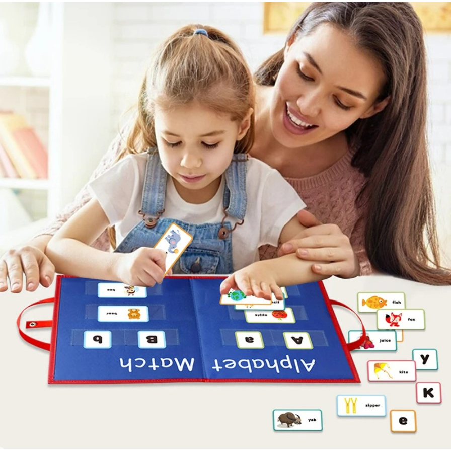 Alphabet Matching Upper Case Lower Case Alphabet Matching Flash Cards ...