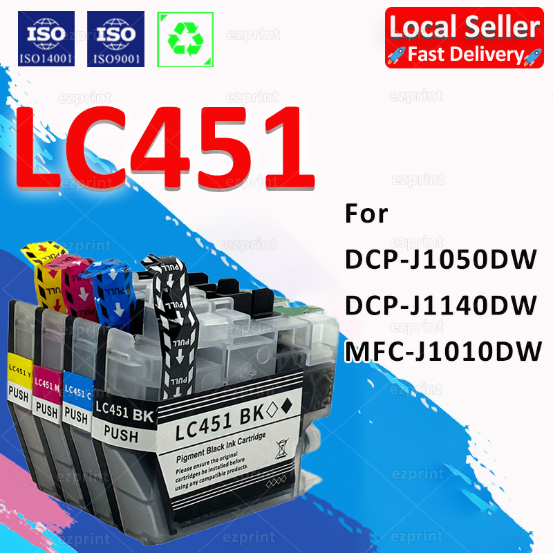 Compatible Brother LC451 Ink Cartridge LC451 Brother Ink LC451XL ...