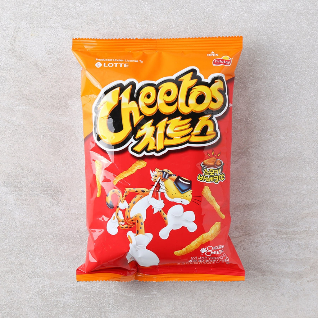 [Lotte] Cheetos BBQ 82g 치토스 BBQ 맛 82g | Shopee Singapore
