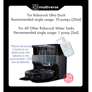 Original Roborock Cleaning Liquid Solution Detergent 1L For All ...