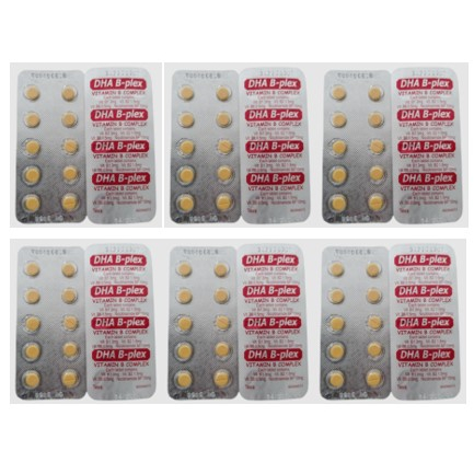 Free delivery! Vitamin B complex (DHA B-plex) 60tabs [Improves human ...