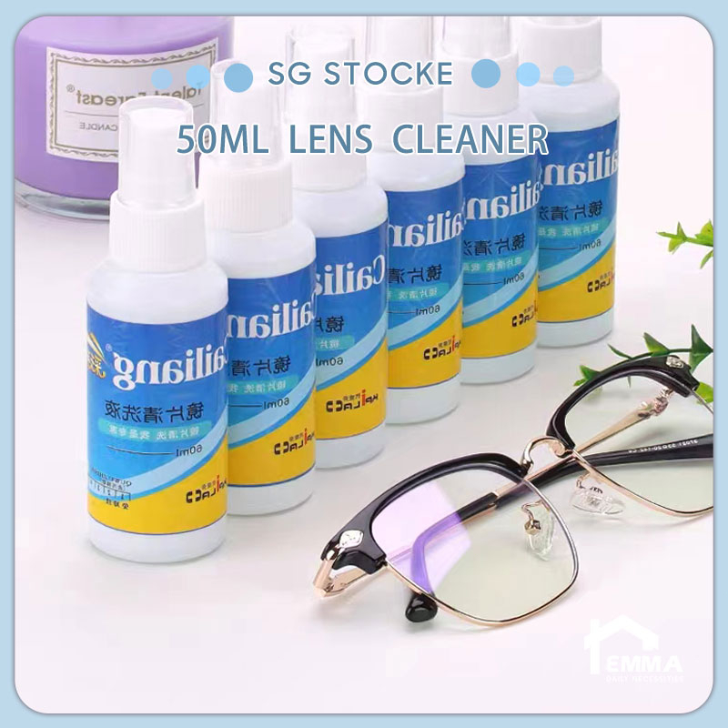 🔥SG Ready Stocks🔥 50ML Lens Cleaner Len Cleaning Solution Spray For ...