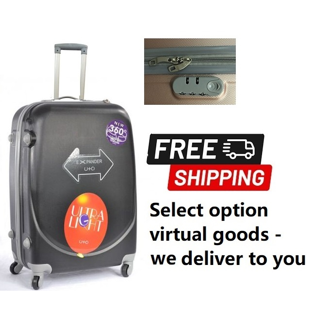 Suitcase Luggage 28 inch (black) | Shopee Singapore