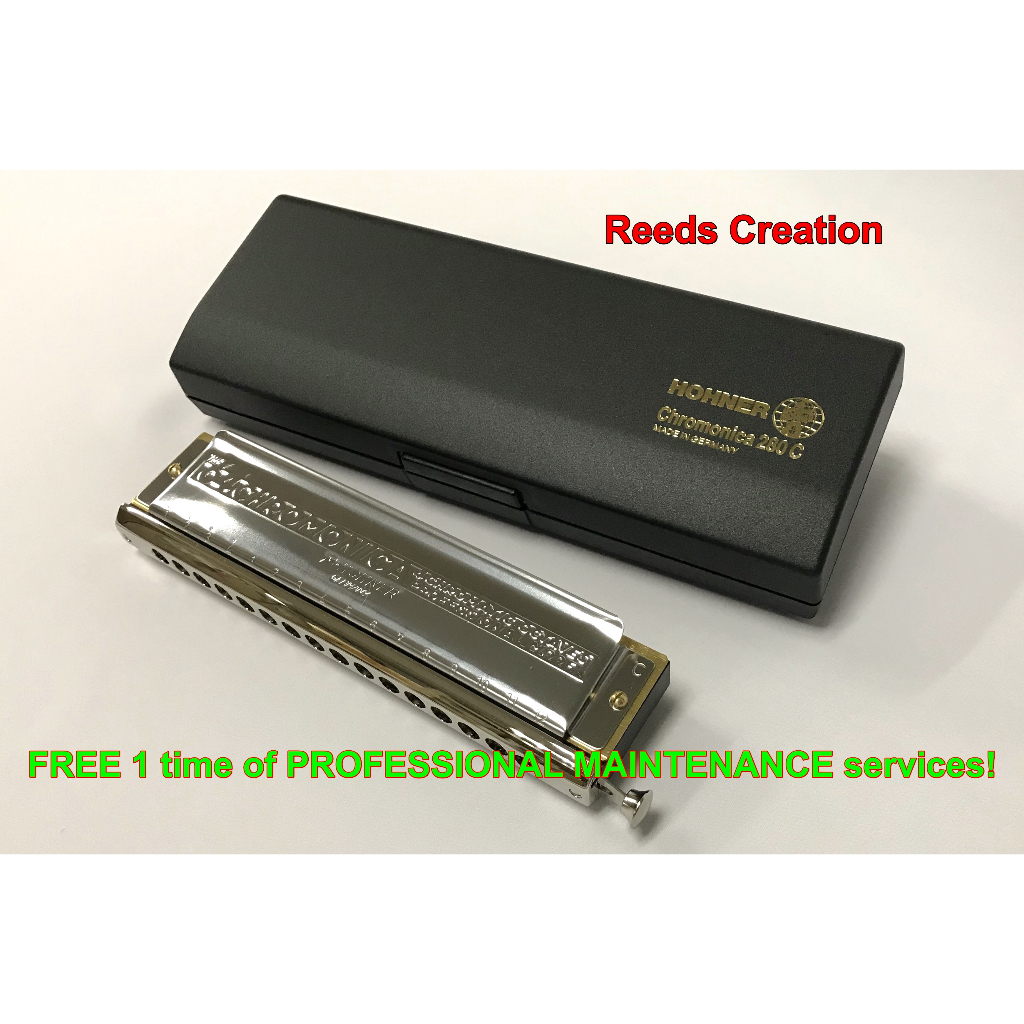 Hohner Harmonica Chromonica 280C. Made in Germany | Shopee Singapore