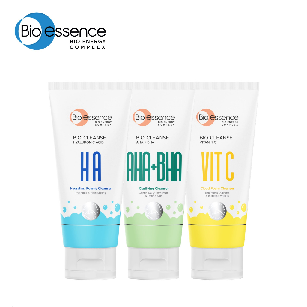 BIO ESSENCE Bio-Cleanse Facial Cleanser 100g - Hyaluronic Acid ...