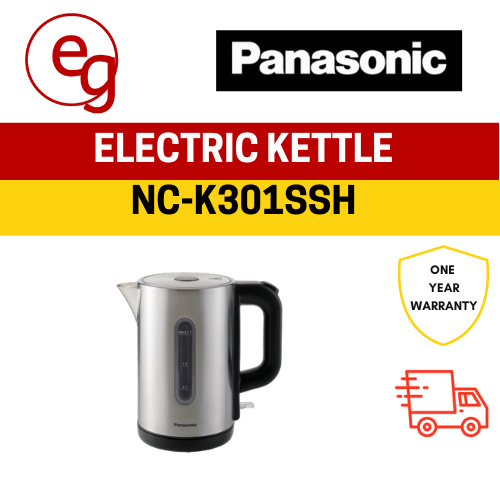 Panasonic NC-K301SSH Electric Kettle (Silver) | 1-year local warranty ...