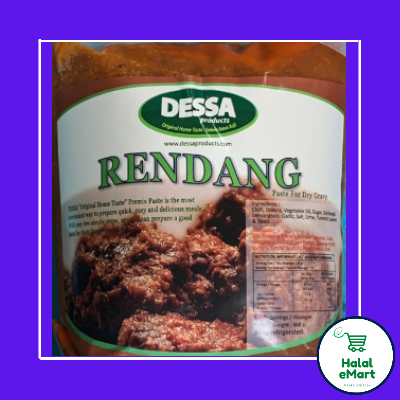 Dessa Rendang Paste 460g | Shopee Singapore