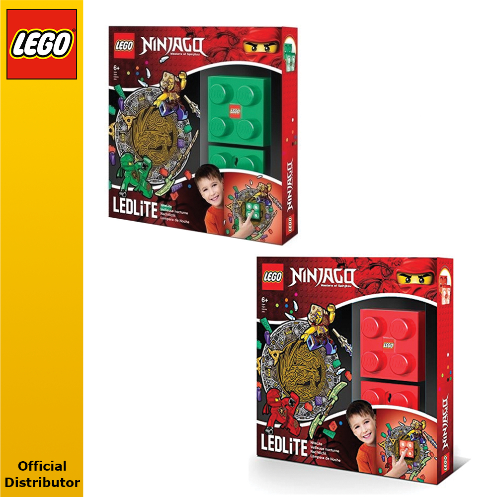 LEGO Ninjago - LED Night Light Set of 2 (Lloyd + Kai) | Shopee Singapore