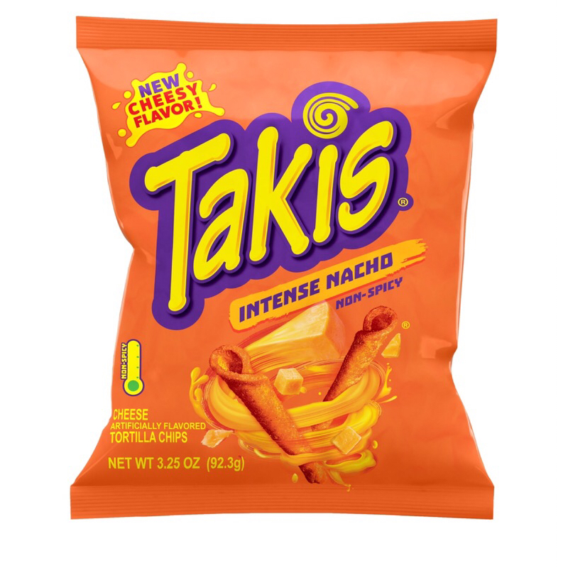 2 x Barcel Takis Nacho Cheese Tortilla Rolls, 3.25oz(Ready Stock ...
