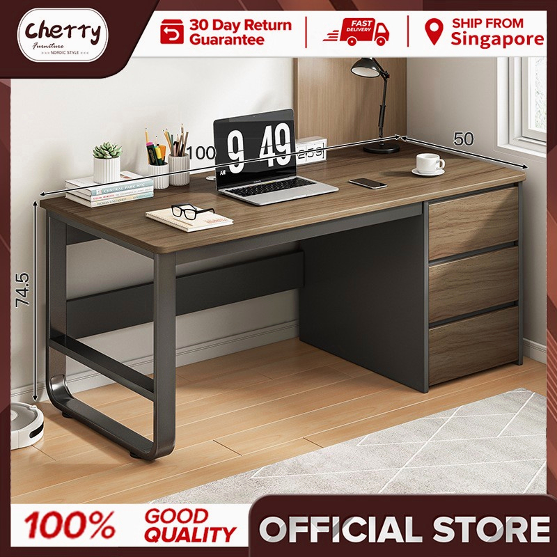 [SG Seller]study table with drawer computer table with drawer Office ...