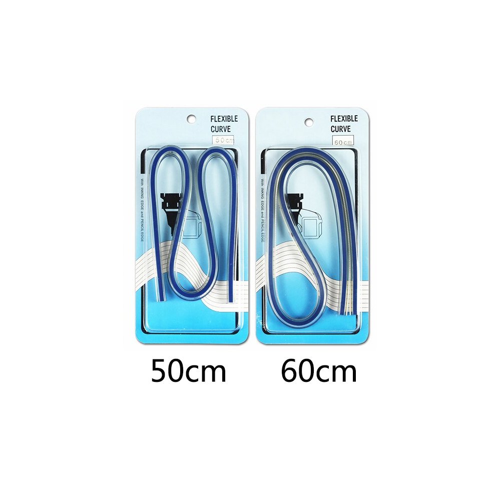 Sati Math Flexible Curved Ruler 50cm / 60cm | Shopee Singapore
