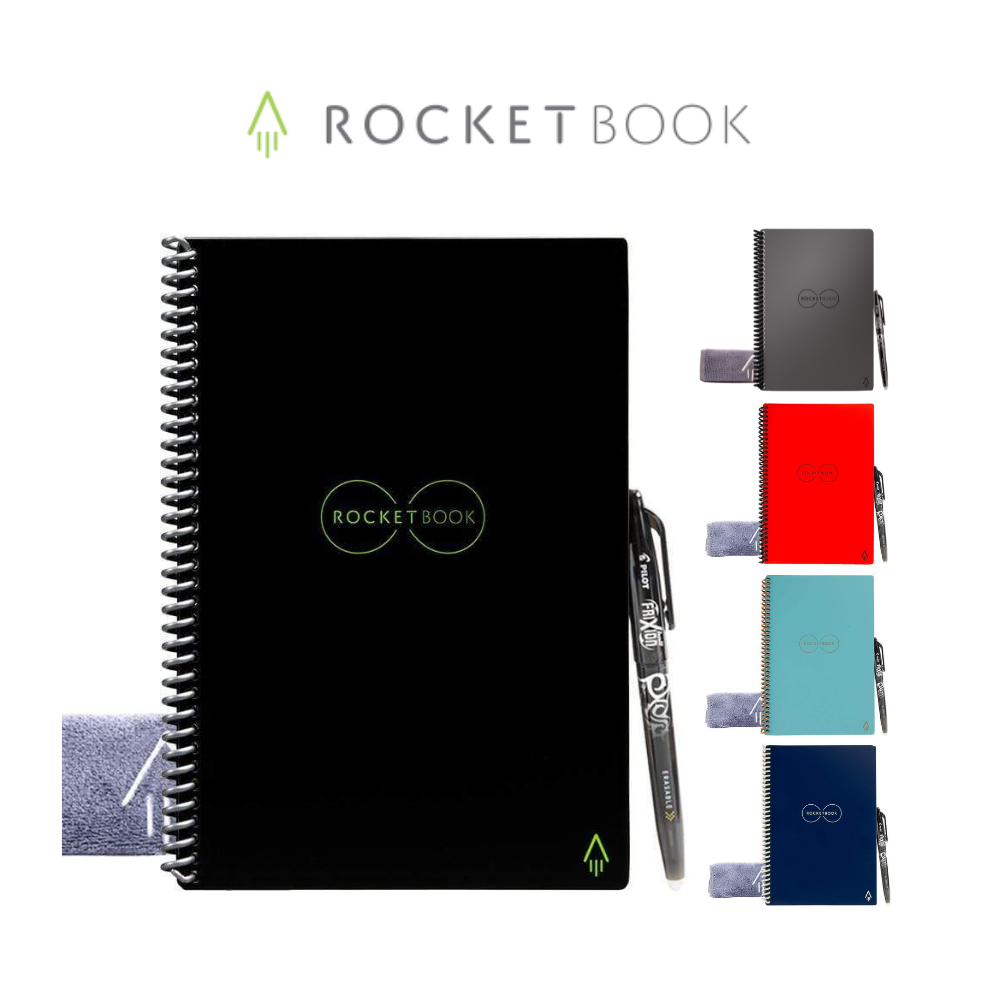 Rocketbook Everlast/Mini - Smart Reusable Eco-Friendly Notebook ...