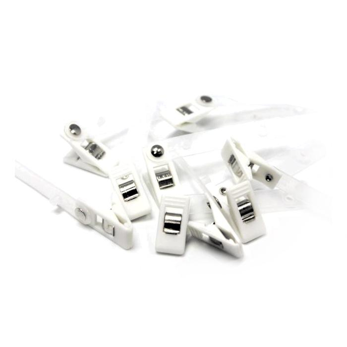 Name Badge Clip Plastic (10's/pkt) | Shopee Singapore