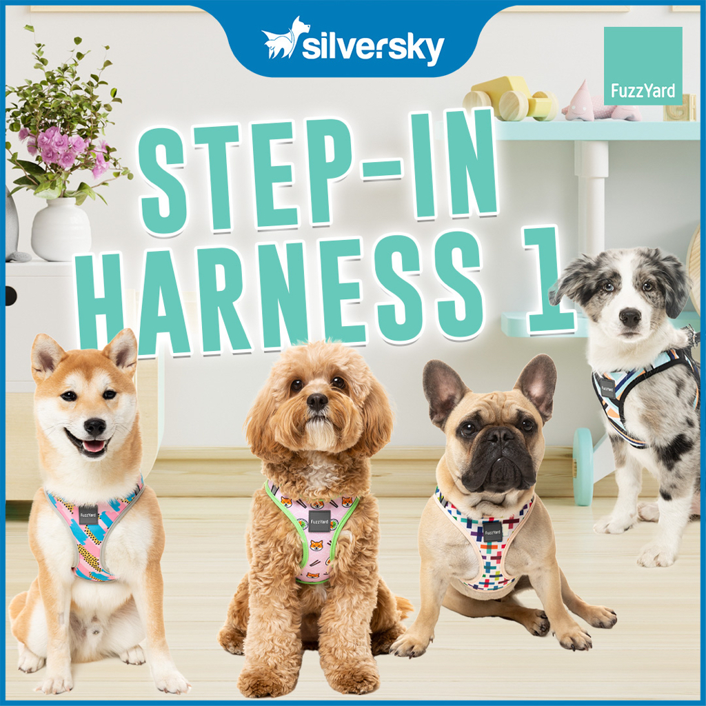 FuzzYard Step-In Dog Harness Collection #1 | Easy Wear - step in, clip ...