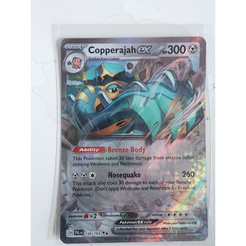 Pokemon copperajah ex paldea evolved card | Shopee Singapore