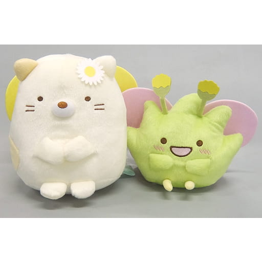 San-X Sumikkogurashi Neko and Zassou Plush Set - Neo Sumikko Gurashi ...