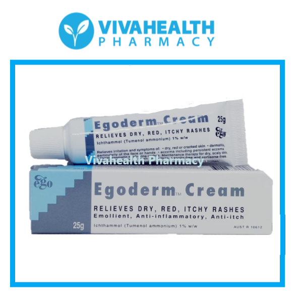 Egoderm Cream 25g /itch/ eczema/ rash | Shopee Singapore