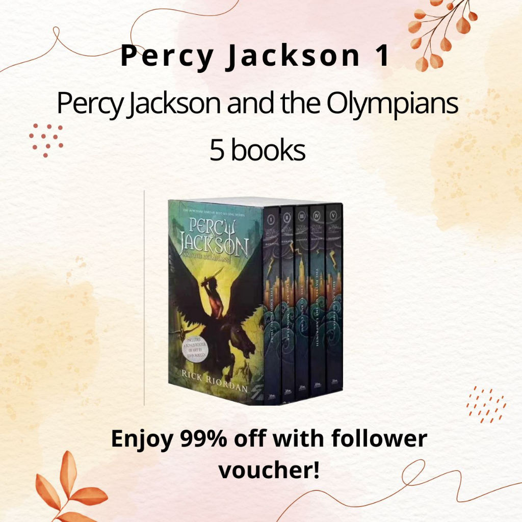 Percy Jackson and the Olympians Book Set (5 Books) | Shopee Singapore
