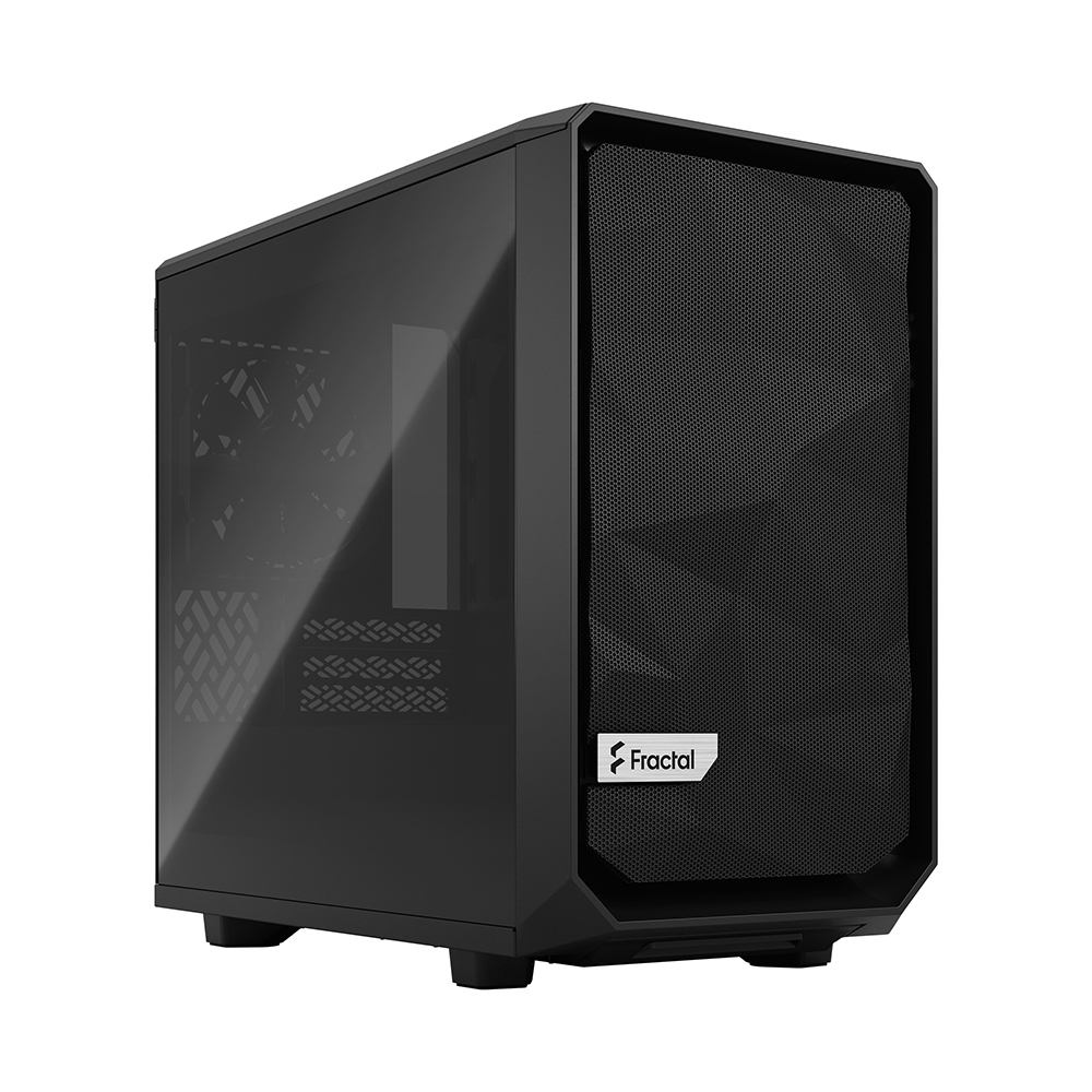 Fractal-Design Meshify 2 Nano Black TG Dark Tint Mini ITX Case FD-C ...