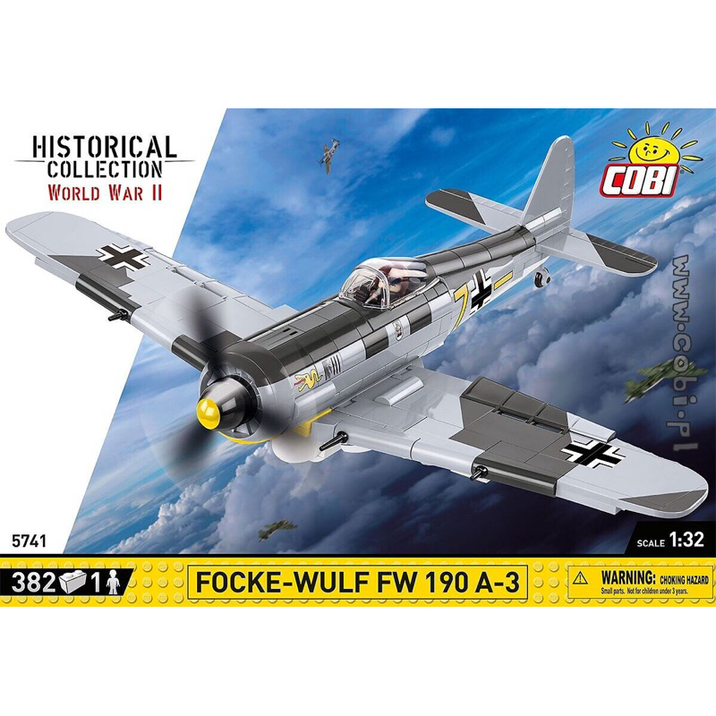COBI FIGHTER PLANE FW190 FOCKE-WULF bricks 5741 (LEGO compatible ...