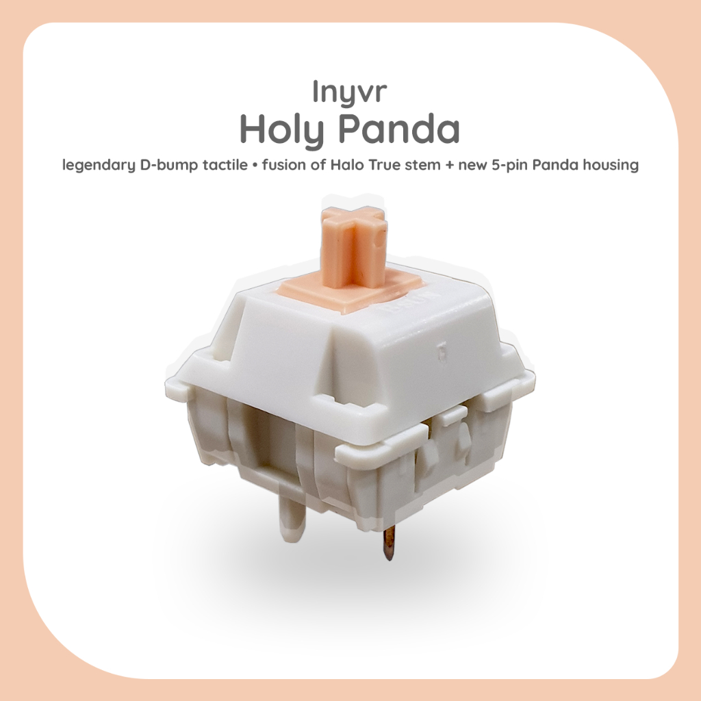 [Cheapest, Genuine] Holy Panda Tactile switch for mechanical keyboard ...