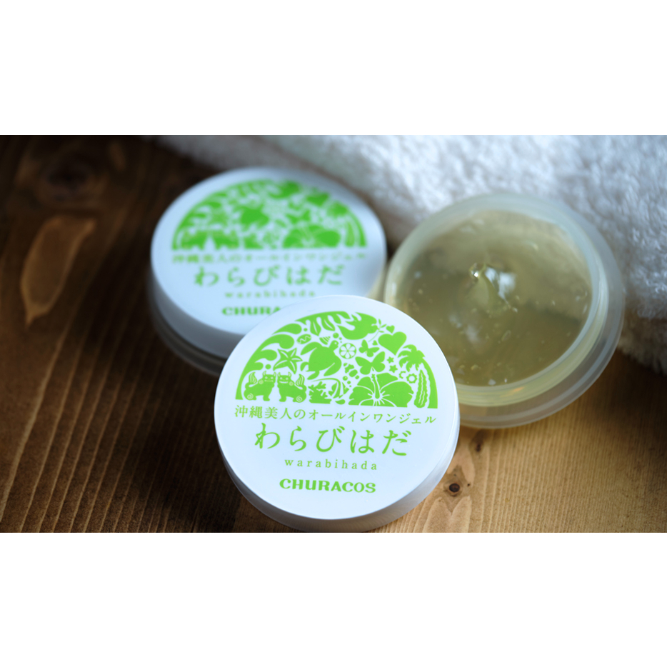 Direct from Japan Warabi Hada 1 piece (30g) churacos [all-in-one gel, organic moisturizing skin ...