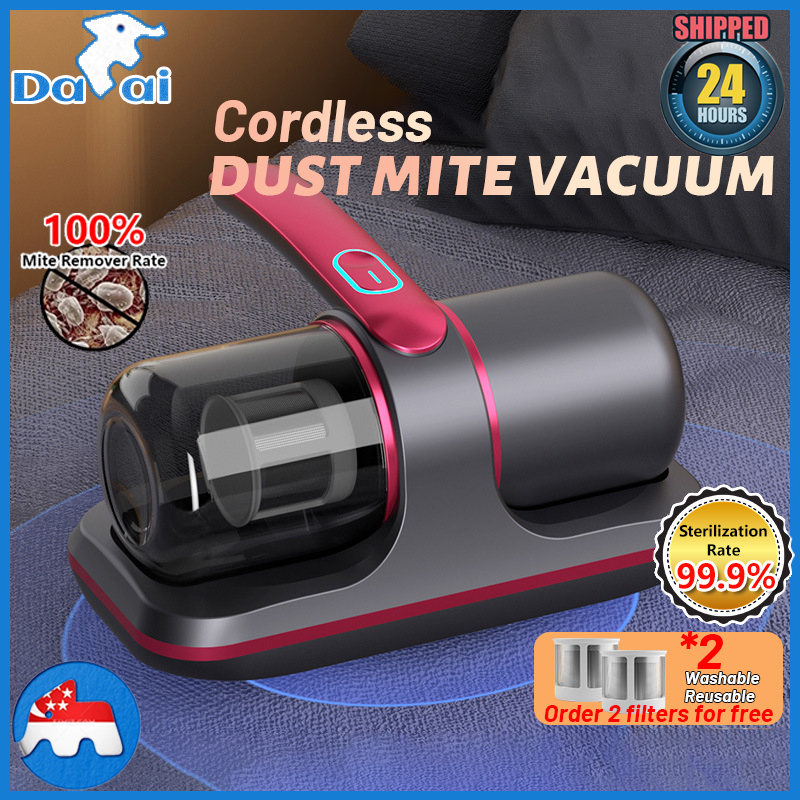 🇸🇬 [In Stock]Cordless Dust Mite Vacuum Instrument UV Sterilization ...
