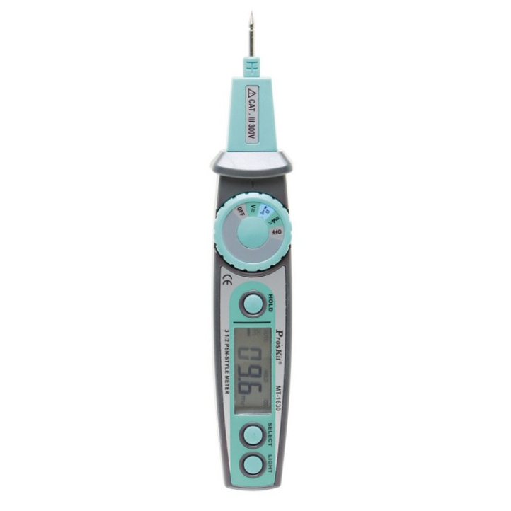 Pro'sKit MT-1630 - 3 1/2 Digital Multimeter (Pen type compact in size ...