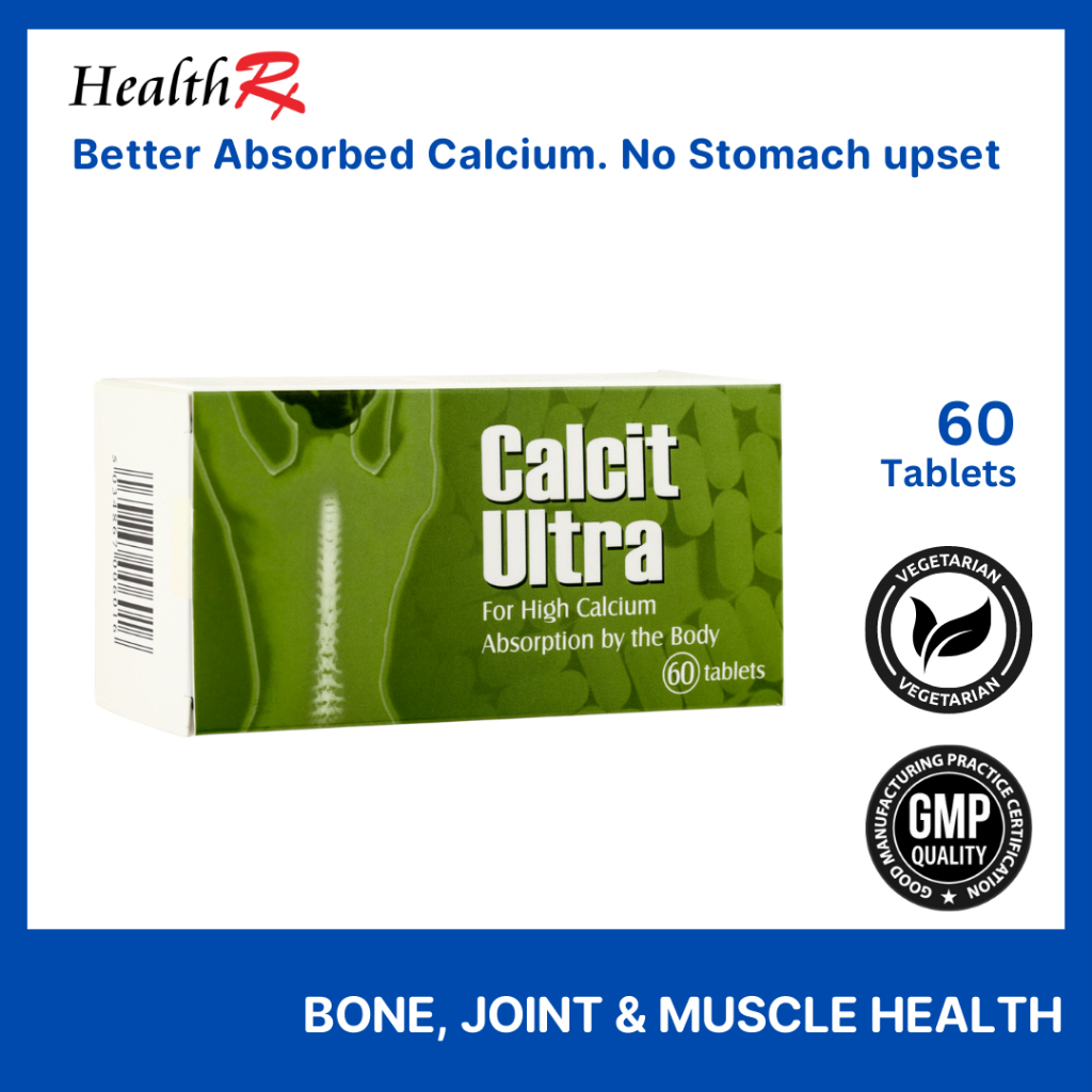 Calcit Ultra – Calcium , Vitamin D3200IU, Magnesium & Zinc for Bone ...