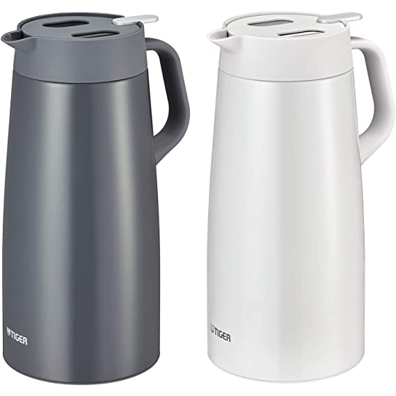 Tiger Thermos Flask, Hot and Cold Retention, Tabletop Pot, 1.6L ...
