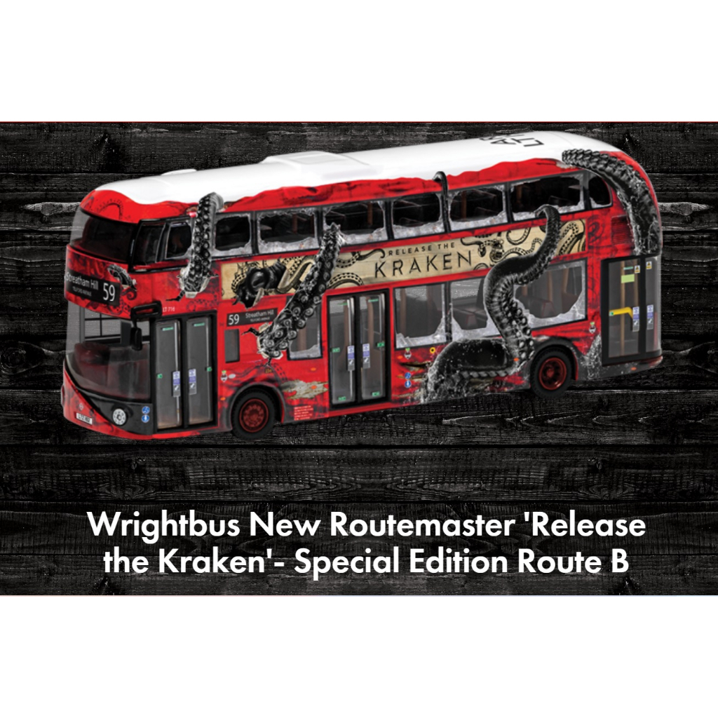 SG Seller: OM46638B New Routemaster 1:76 Scale Release The Kraken Bus ...