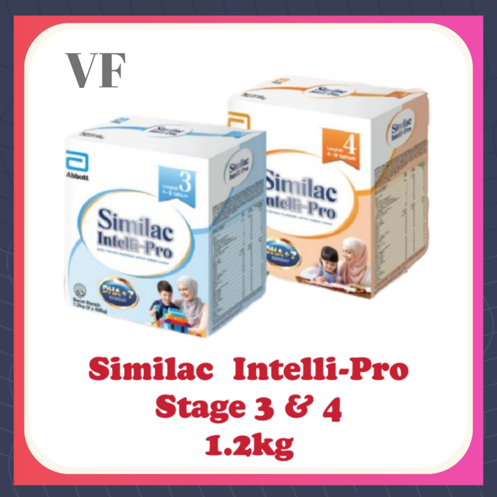 Abbott Similac Intelli-Pro Step 3 & Step 4 Growing Up Milk Formula 1 ...