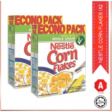 NESTLE BREAKFAST CEREAL CORN FLAKES / CORNFLAKES ECONOMY PACK 450G X 2 ...