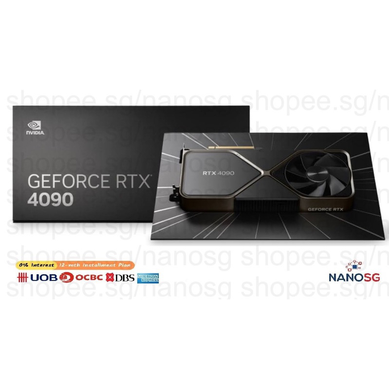 [ Ready Stock ] NVIDIA GeForce RTX 4090 Founders Edition 24GB GDDR6X 3 ...