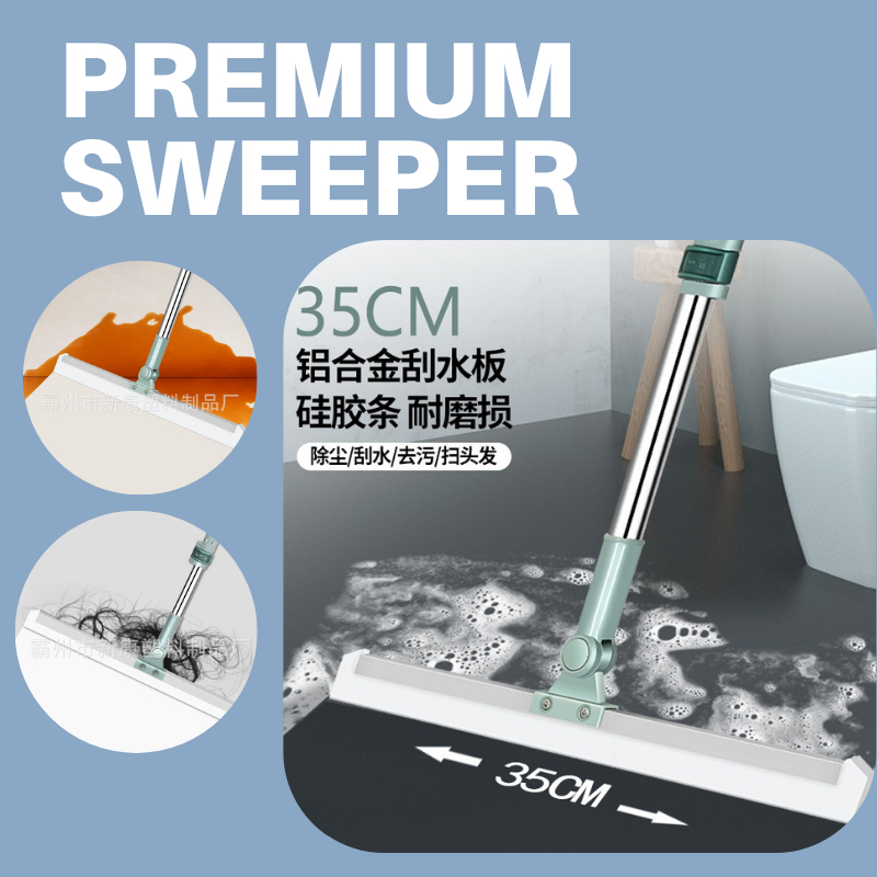 Silicone wiper magical multi-functional hanging toilet sweeper glass ...