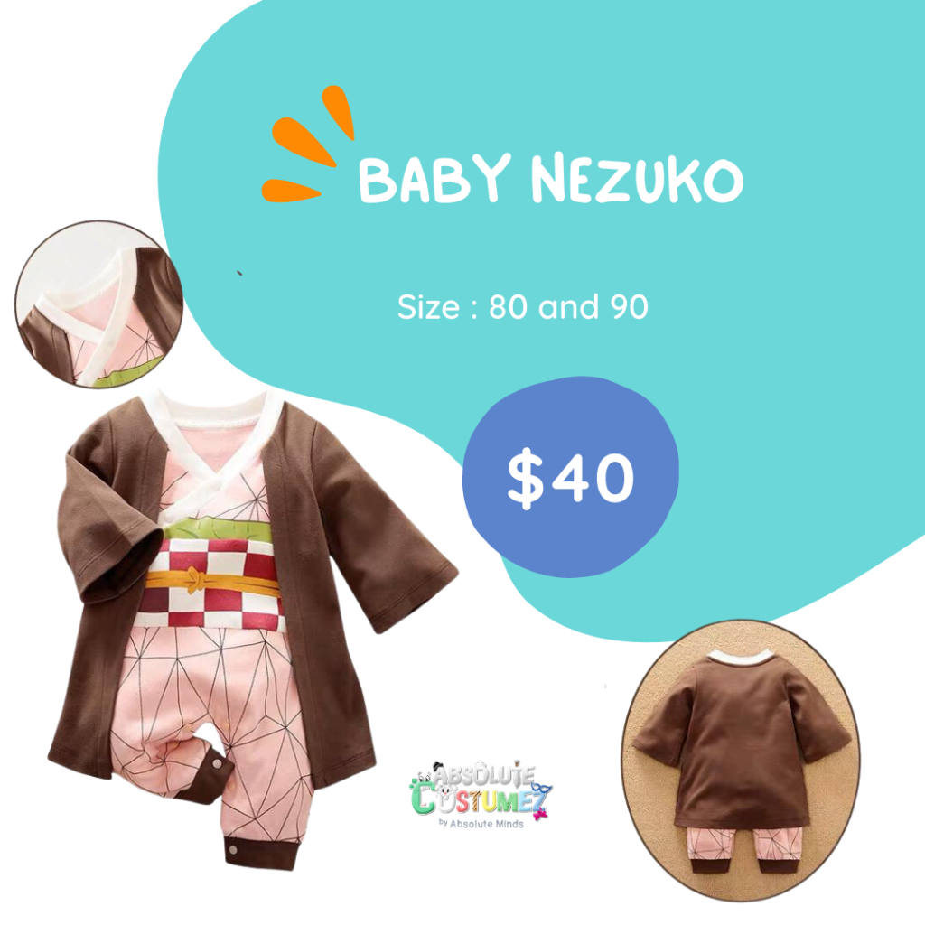 SG Local Seller Baby Nezuko Demon Slayer Character Costumes | Shopee ...