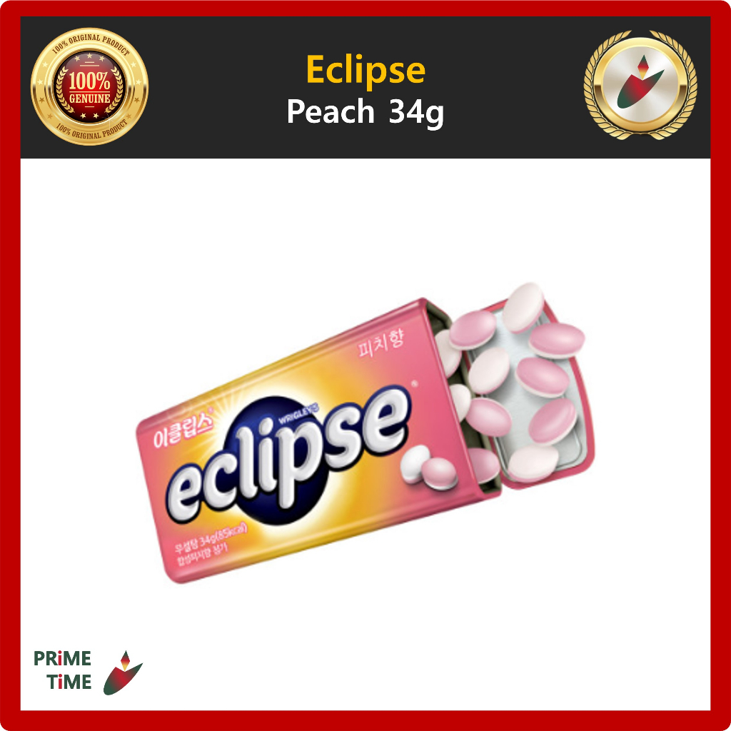 [Korea MARS] Eclipse Sugar Free Candy / Mint Spearmint Peach ...