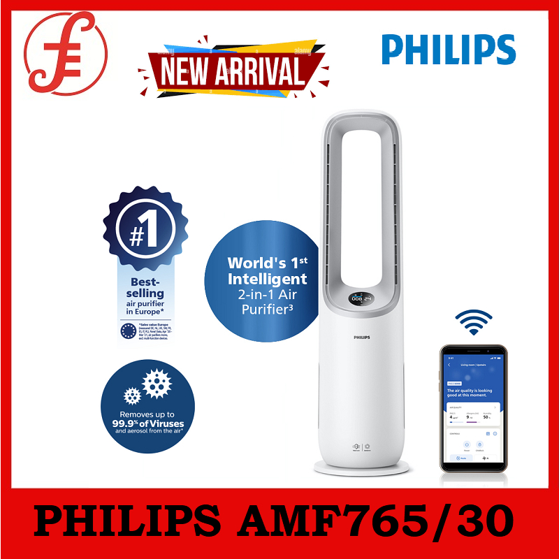 Philips AMF765/30 Air Performer 7000 series / 2-in-1 Air Purifier and ...